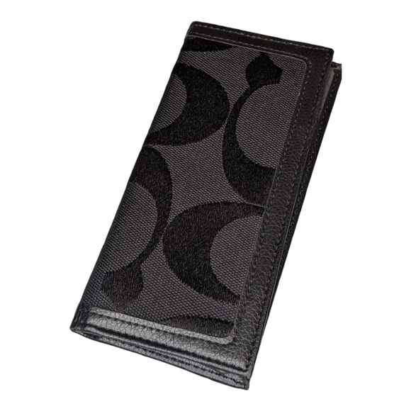 Coach | Bags | Coach Wallet Purse Insert For Money Cash Bag Black ...